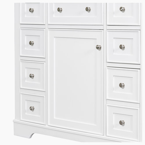 Winston Porter Hiranur 36 Free Standing Single Bathroom Vanity With